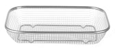 Stainless Steel Mesh Rectangle Colander Strainer Basket – R & B Import
