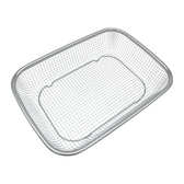 Stainless Steel Mesh Rectangle Colander Strainer Basket – R & B Import