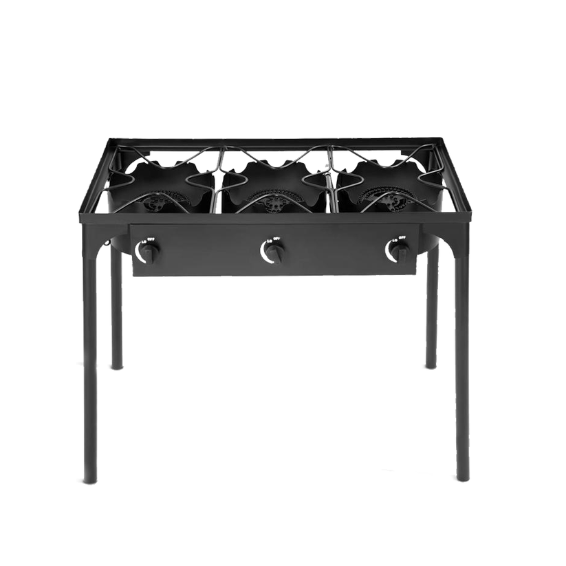 Portable Triple Burners Propane Gas Stove – R & B Import